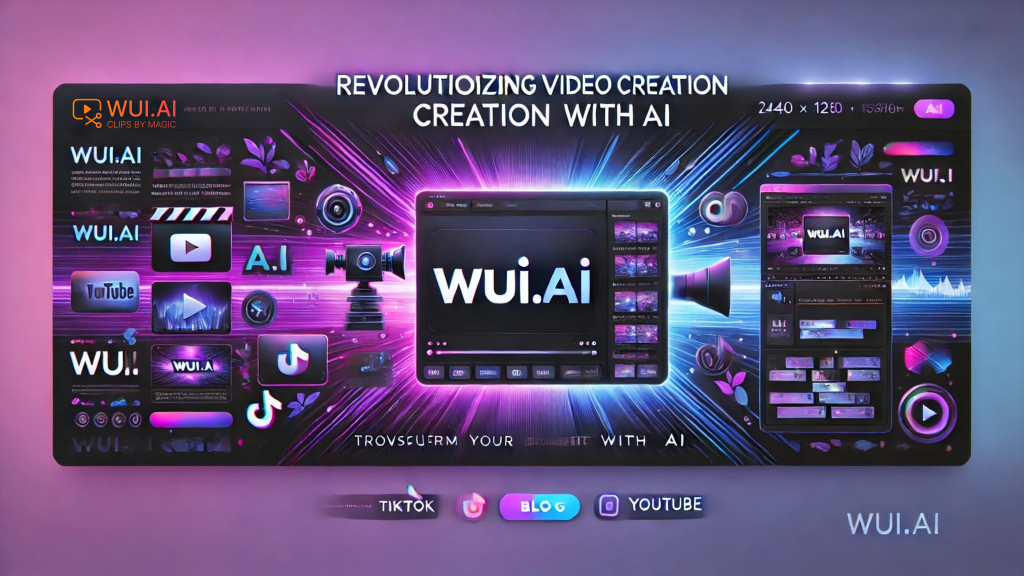 WUI.AI: Revolutionize Your Video Content with AI - taalk