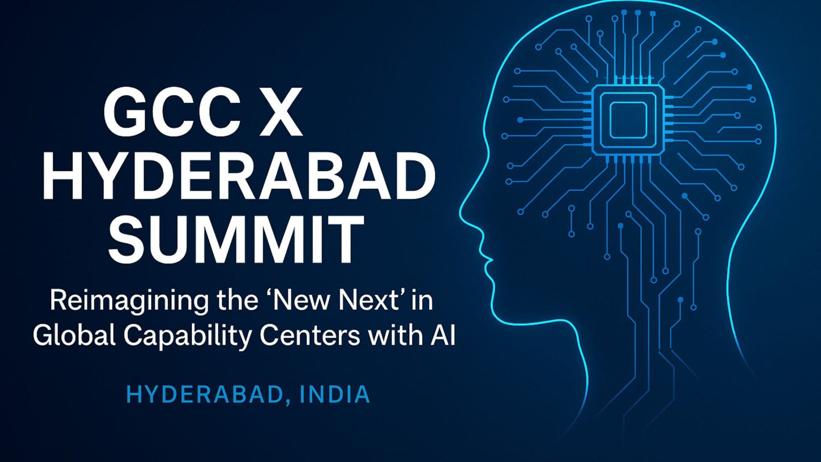 GCC X Hyderabad Summit: Reimagining Global Capability Centers with AI ...